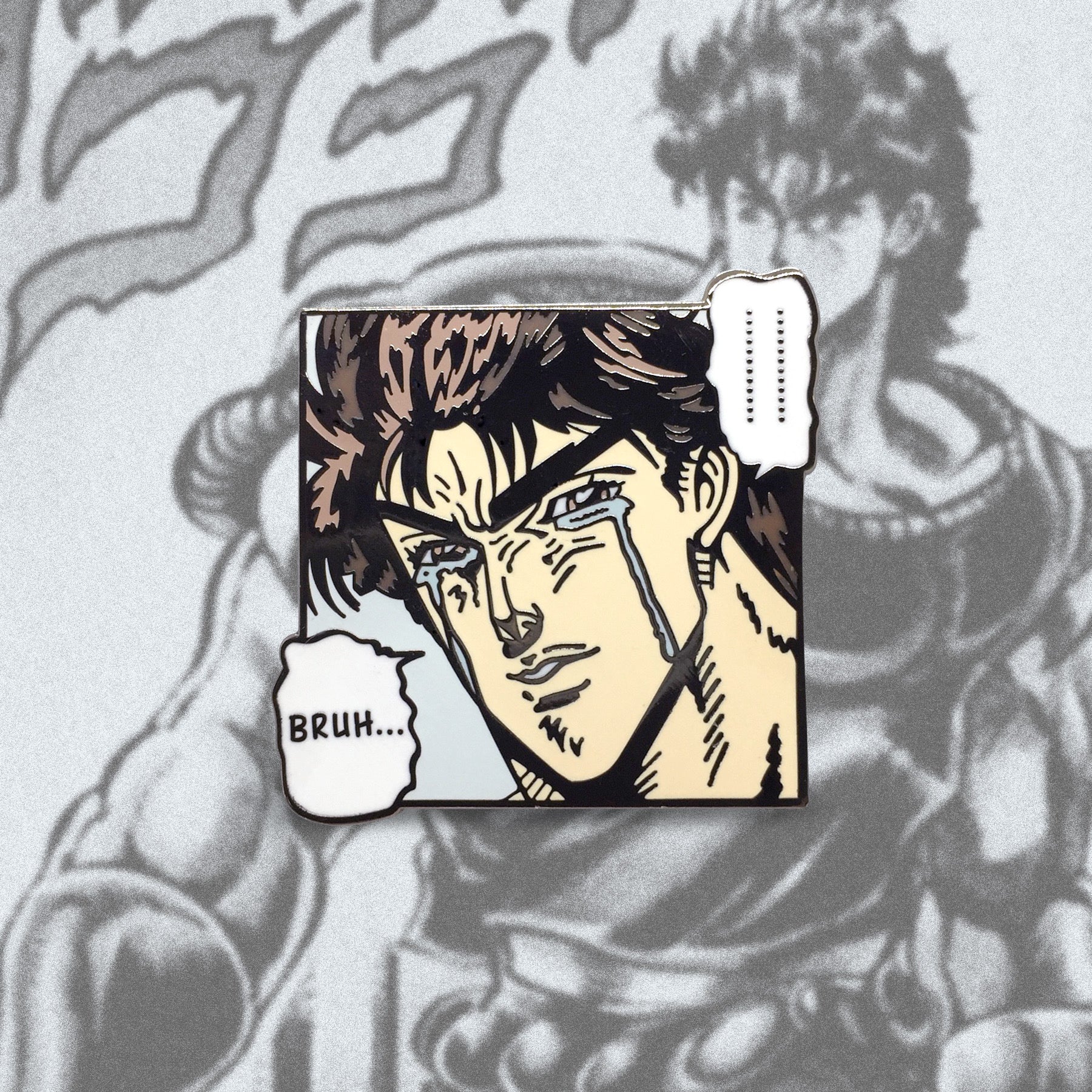 JoJo Bruh Enamel Pin – HighFivePins