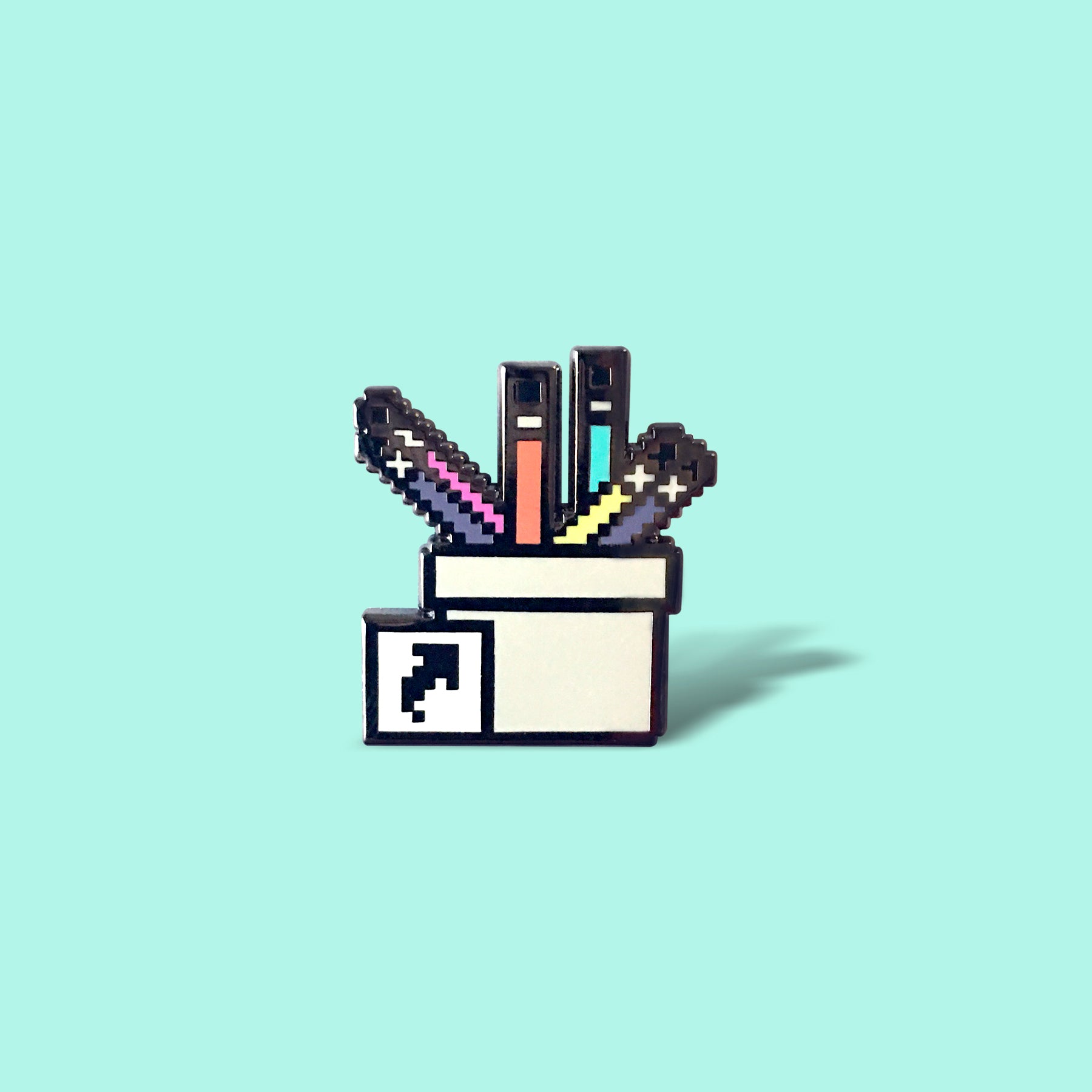 MS Paint Enamel Pin – HighFivePins