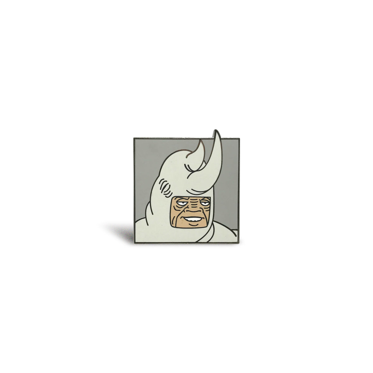 Dopey Rhino Enamel Pin – HighFivePins