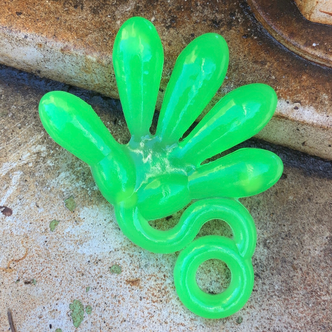 3D Slappy Hand Resin Pin – HighFivePins